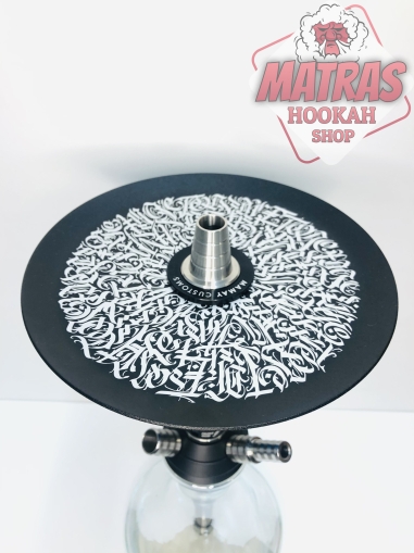 Наргиле Mamay Customs Coilover Micro Black Blue ️ — Matras-hookah.com